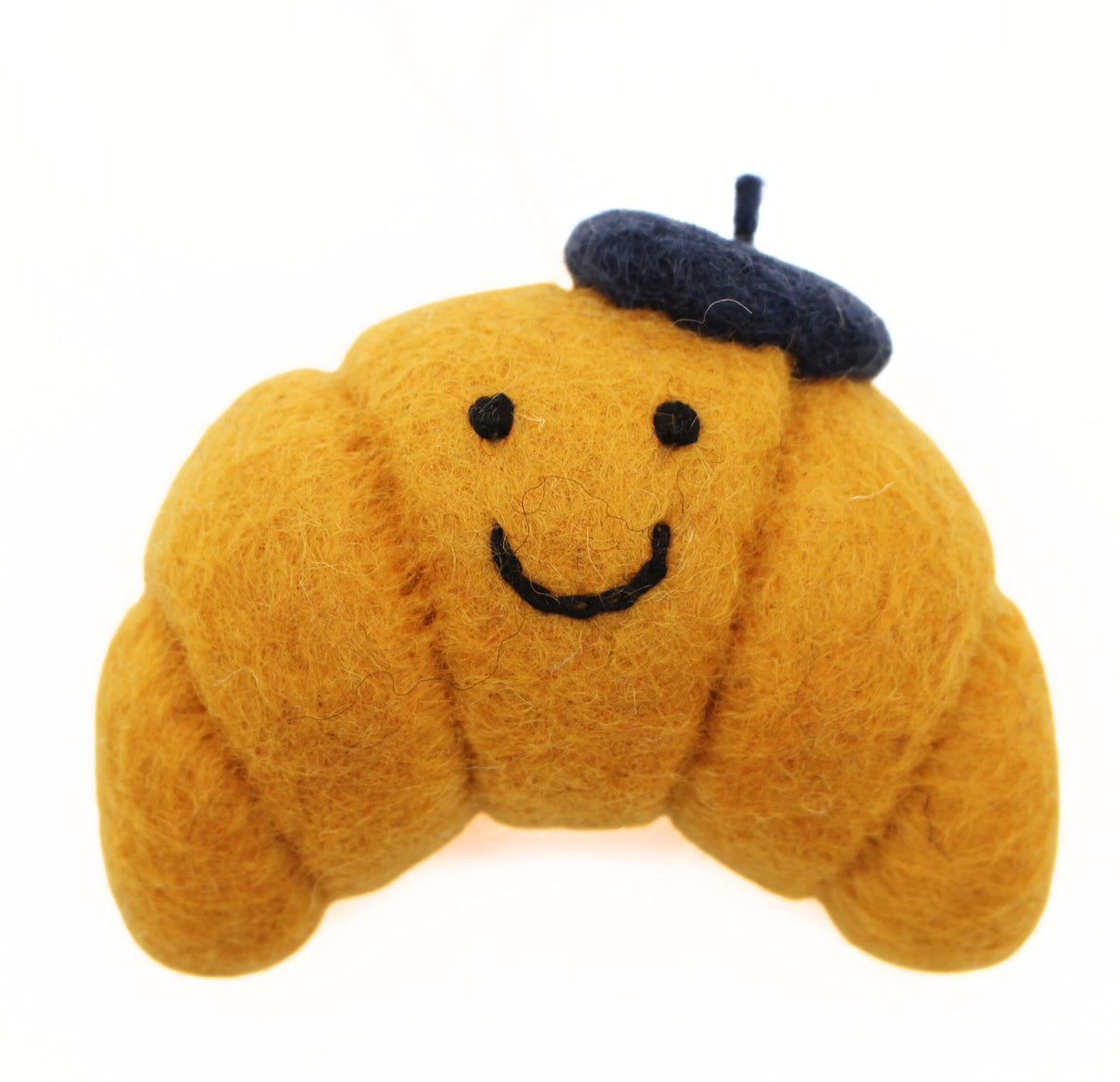 Croissant with Beret Decoration | Amica Felt Wholesale – Amica Felt Europe